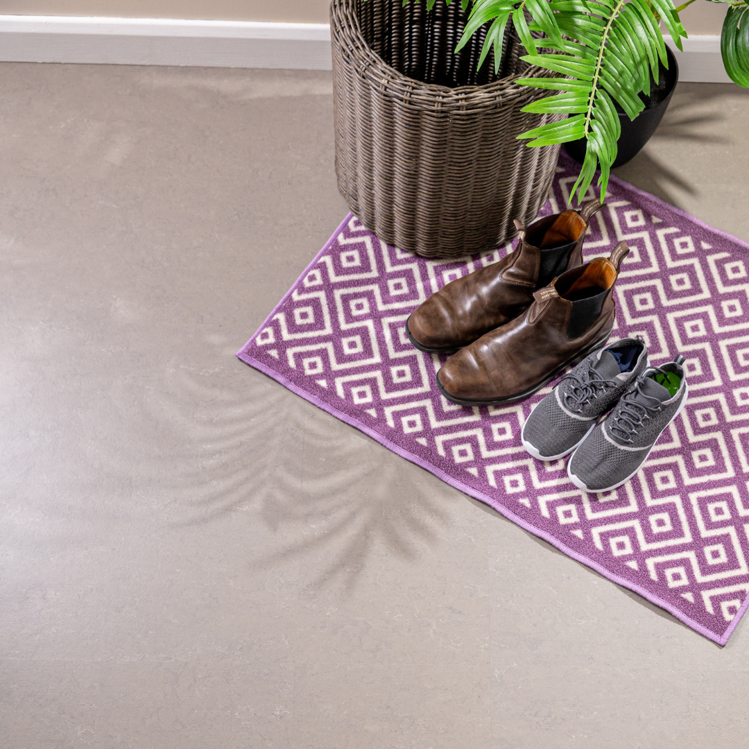 Liquid Clay Marmoleum Click Linoleum Flooring 30 x 30cm | Forbo