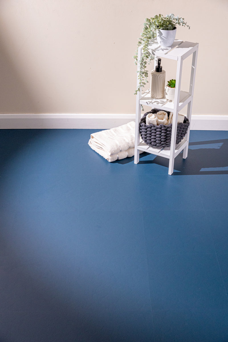 Petrol (Blue) Marmoleum Click Linoleum Flooring | Forbo Flooring